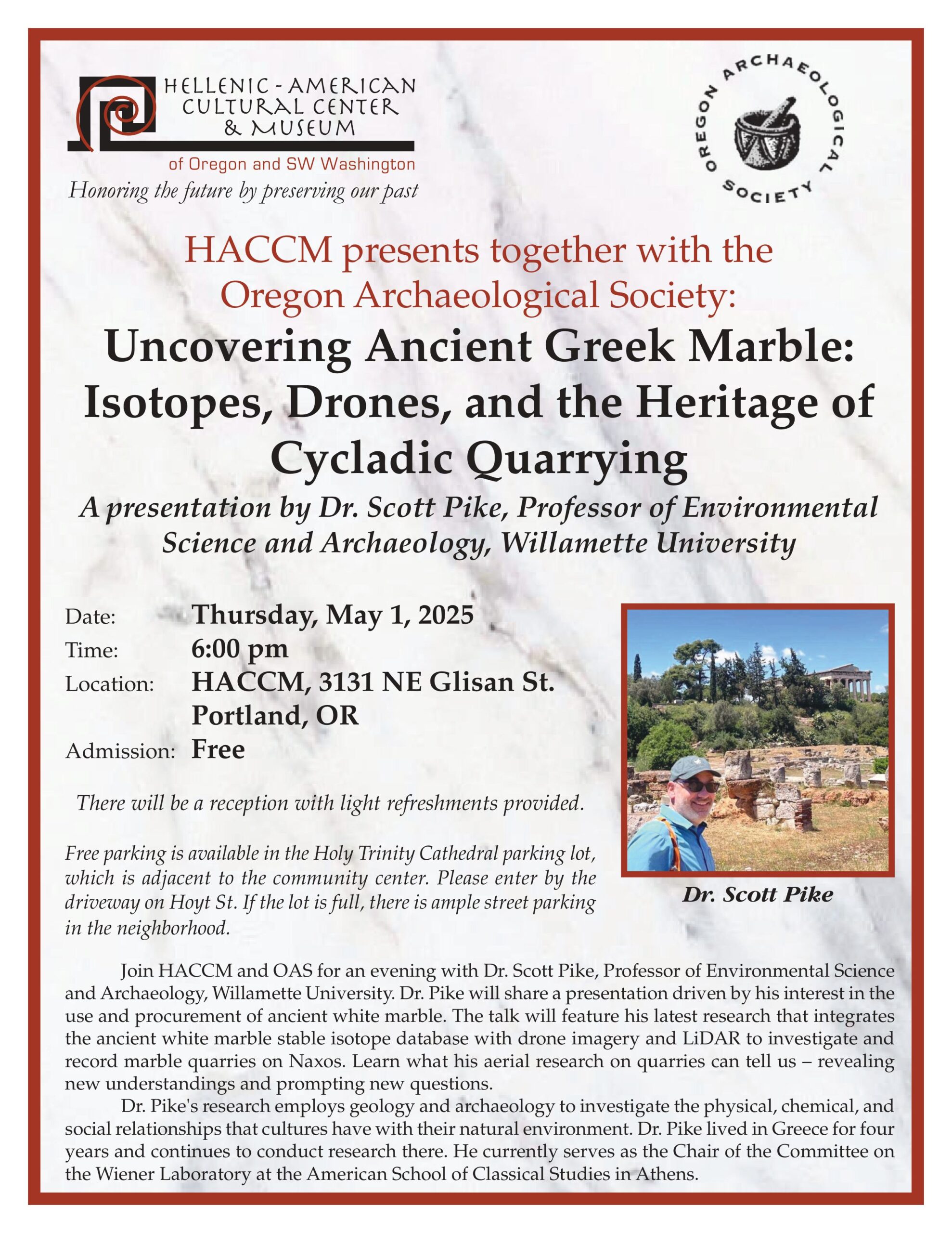 Uncovering Ancient Greek Marble: A presentation by Dr. Scott Pike ...